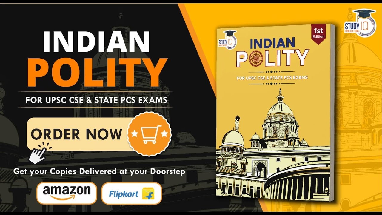 Indian Polity: StudyIQ Publication presents the book on Indian Polity ...