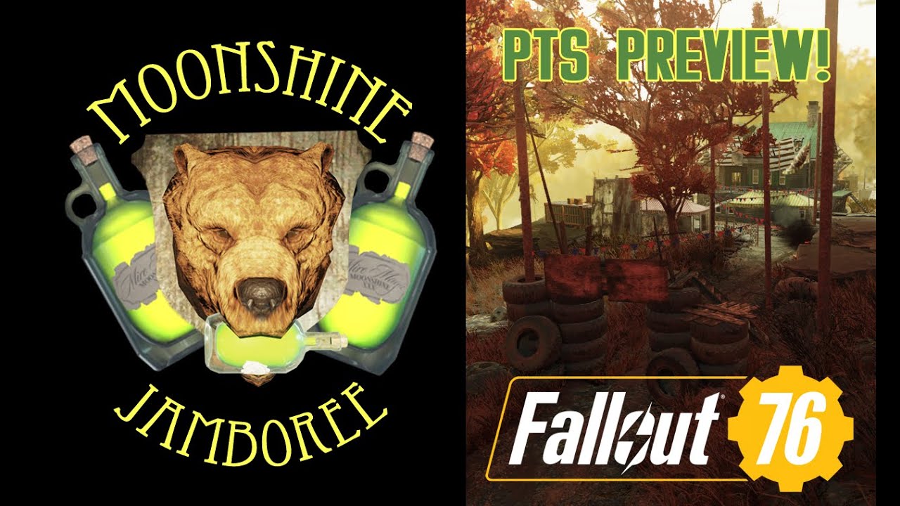 Fallout 76: PTS PREVIEW! Moonshine Jamboree - YouTube