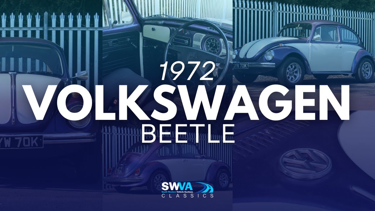 LOT 24 - Volkswagen Beetle 1972 | SWVA 31st October 2024 Autumn Classic ...