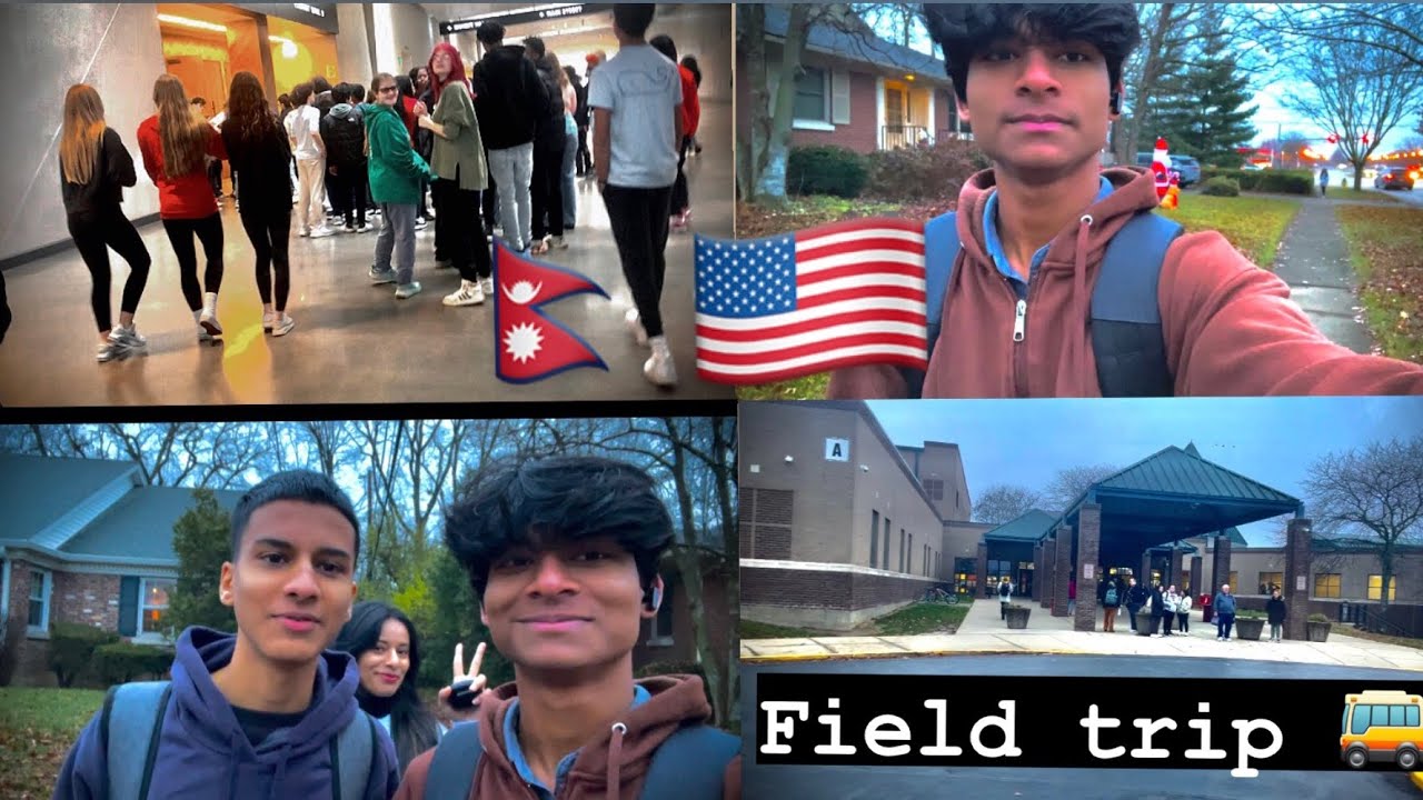 First field trip in high school as freshman.🇳🇵🇺🇸 New vlog - YouTube