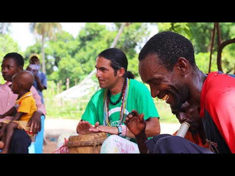 Playing percussions with Busara Kaya Band - Kenya 2023 - YouTube