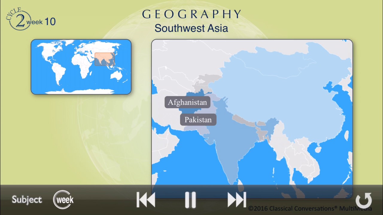 Classical Conversations Cycle 2 Week 10 Geography - YouTube