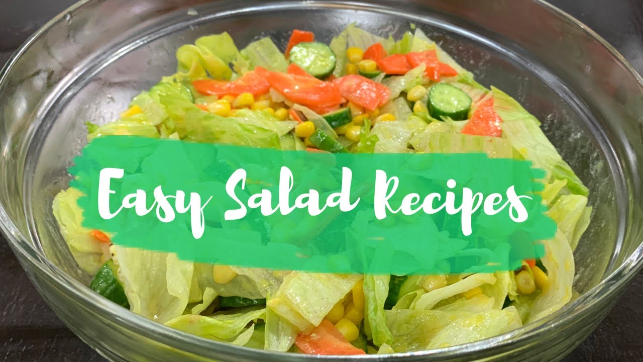 Homemade Vegetable Salad | Simple & Easy - YouTube