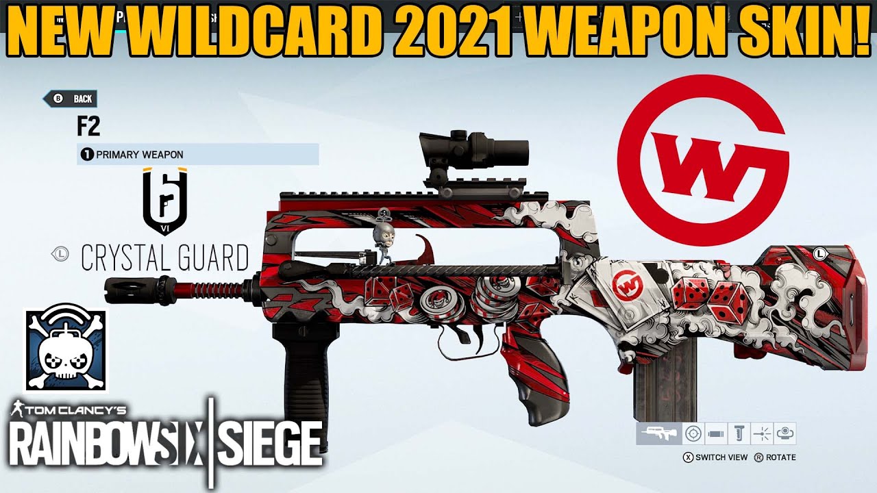 Wildcard 2021 Weapon Skin - Rainbow Six Siege - YouTube