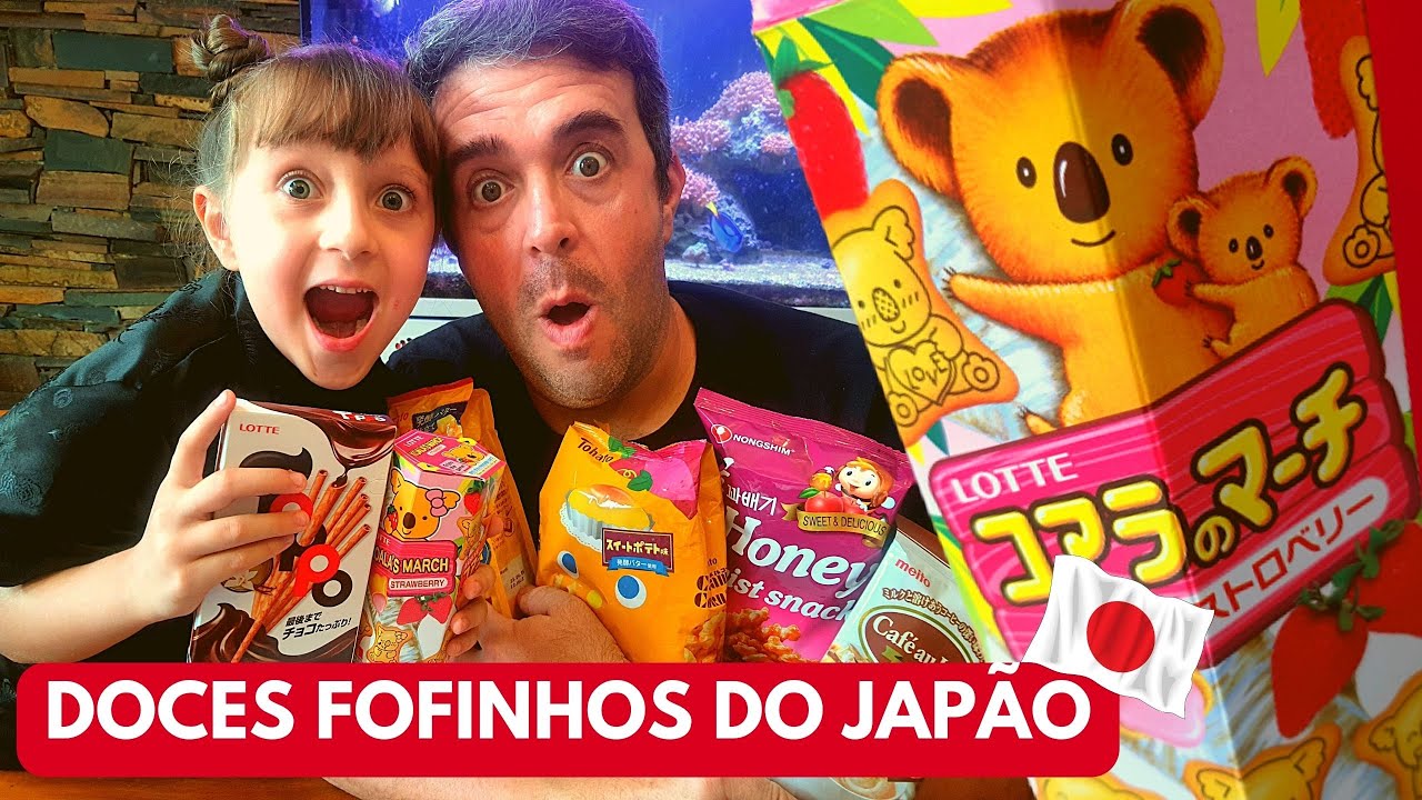 DESAFIO Experimentando DOCES FOFINHOS do JAPÃO - YouTube