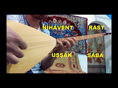 2 Dakika 4 Makam, Nihavent, rast, Uşşak, Saba.