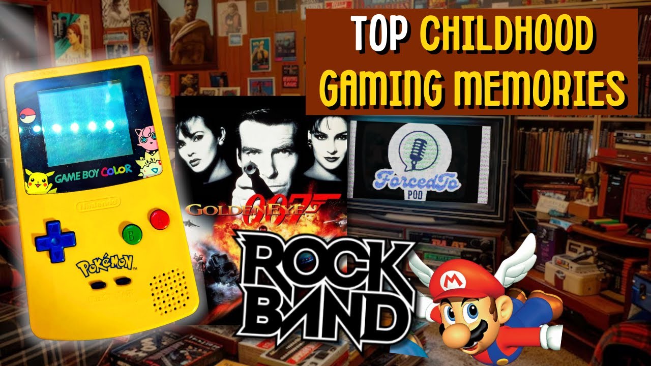 Our TOP Childhood Gaming Memories - YouTube