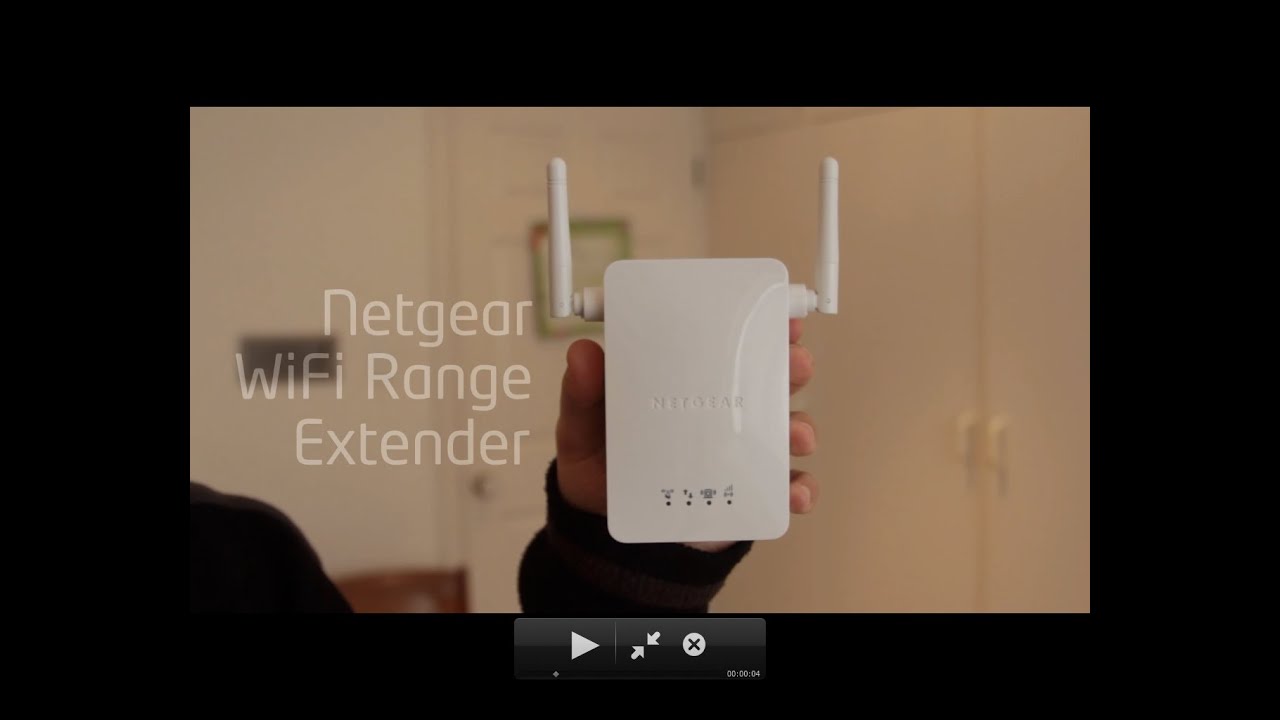 Netgear Universal Wireless Range Extender Review - YouTube