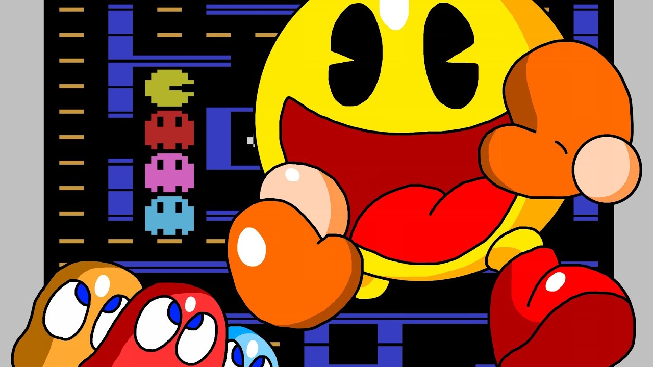 PAC MAN ATARI 2600 GAMEPLAY - YouTube