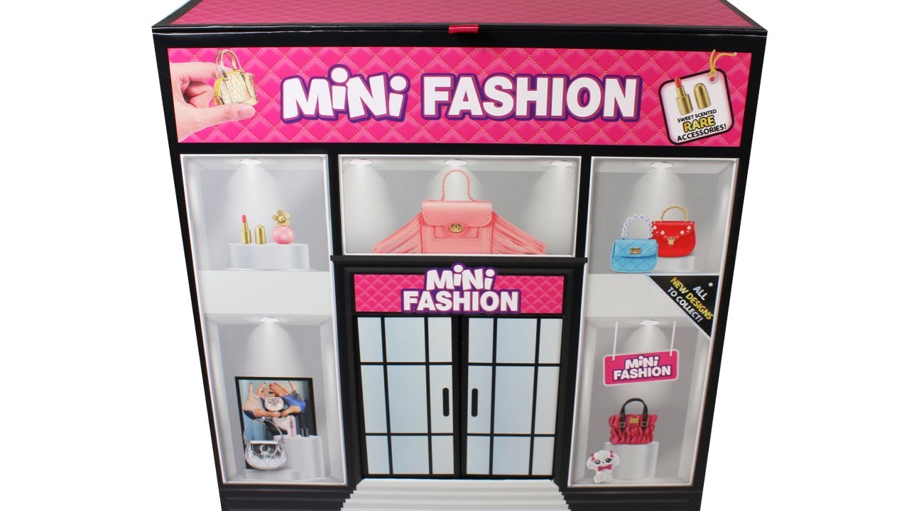 Zuru 5 Surprise Mini Fashion Series 2 Unboxing Review - YouTube
