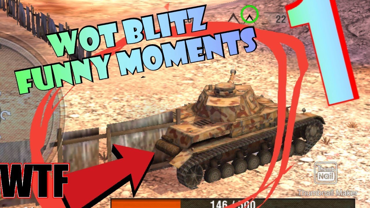 WOT BLITZ FUNNY MOMENTS 1! - YouTube
