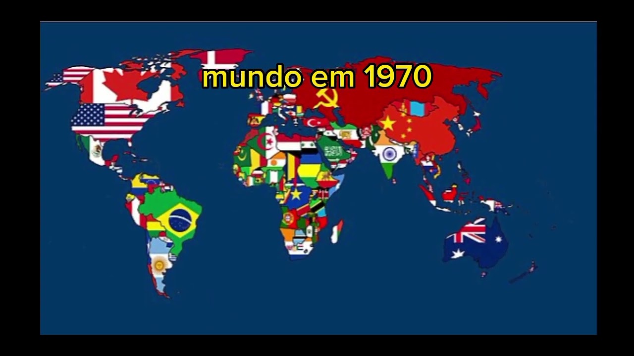 evolução do mapa múndi (2023-1920) - YouTube