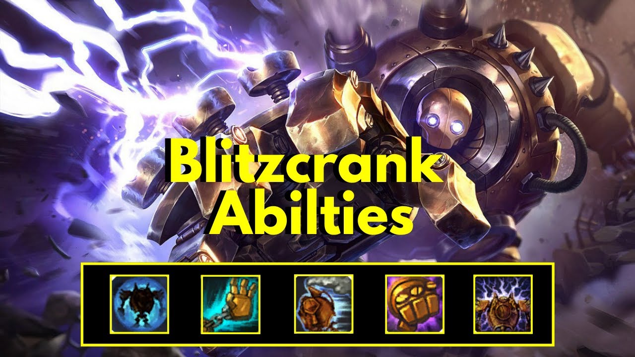 Blitzcrank Abilities - League of Legends Champion Spotlight - YouTube