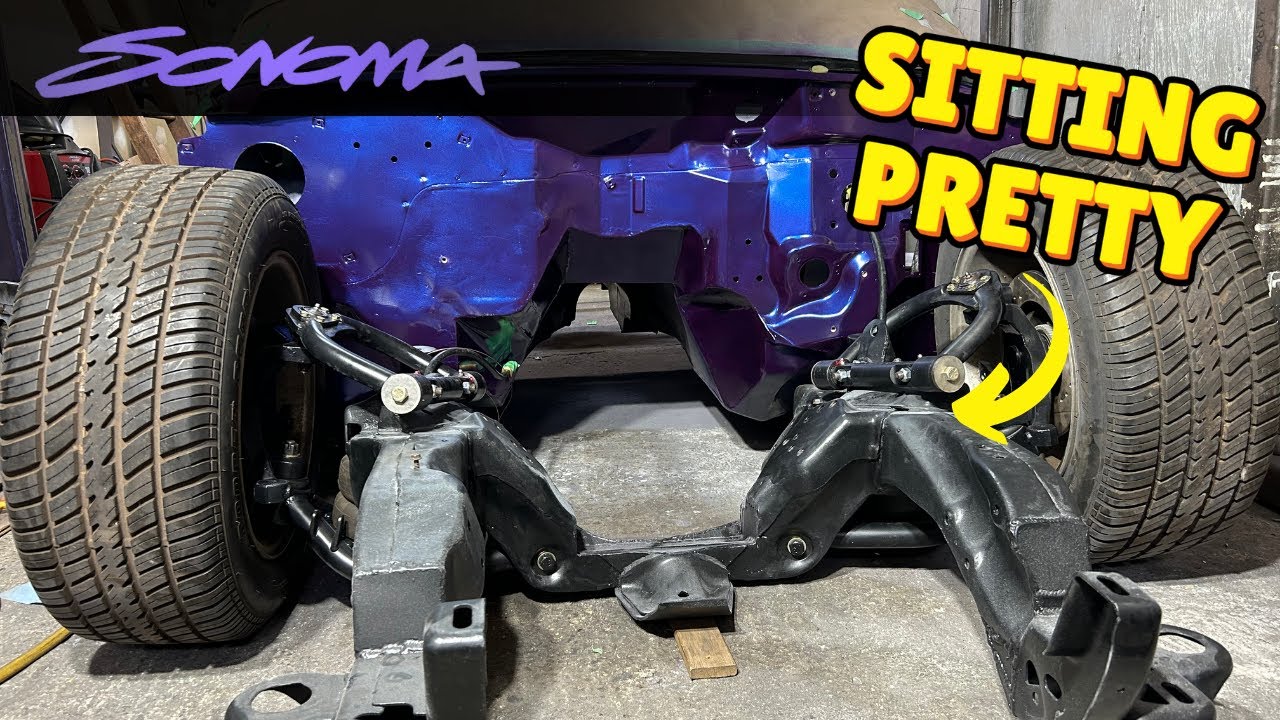 Playing with CO2 / Front Suspension and Cab Clean Up / Sonoma S10 ...