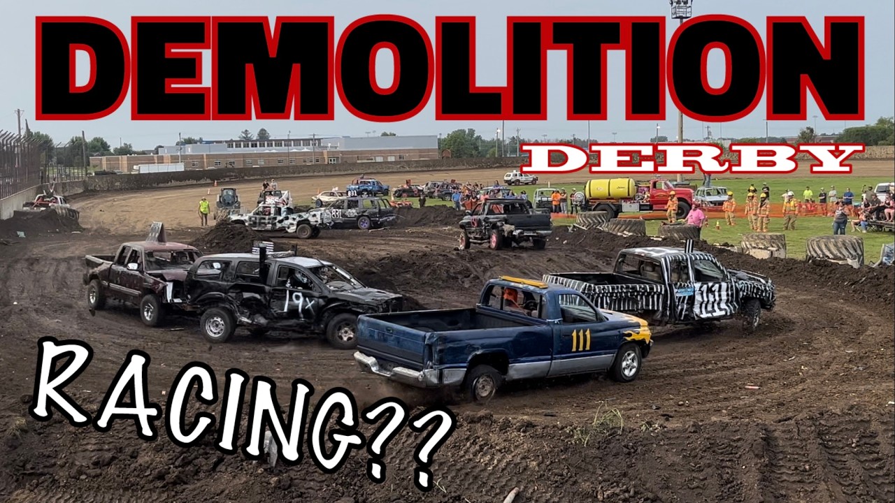 And There’s JUMPS!!! (Demolition Derby Autocross) - YouTube