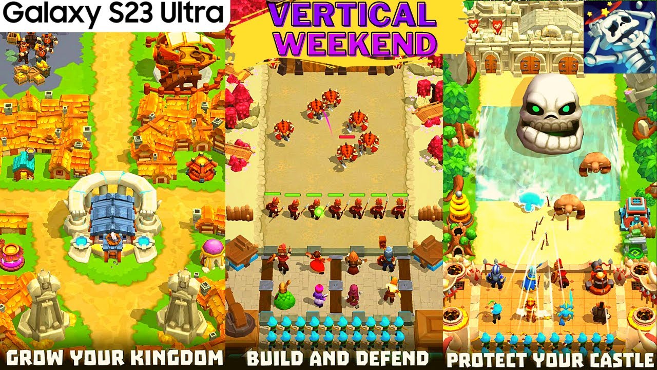 Wild Castle TD | Android Gameplay | Galaxy S23 Ultra 12/512 Snapdragon ...