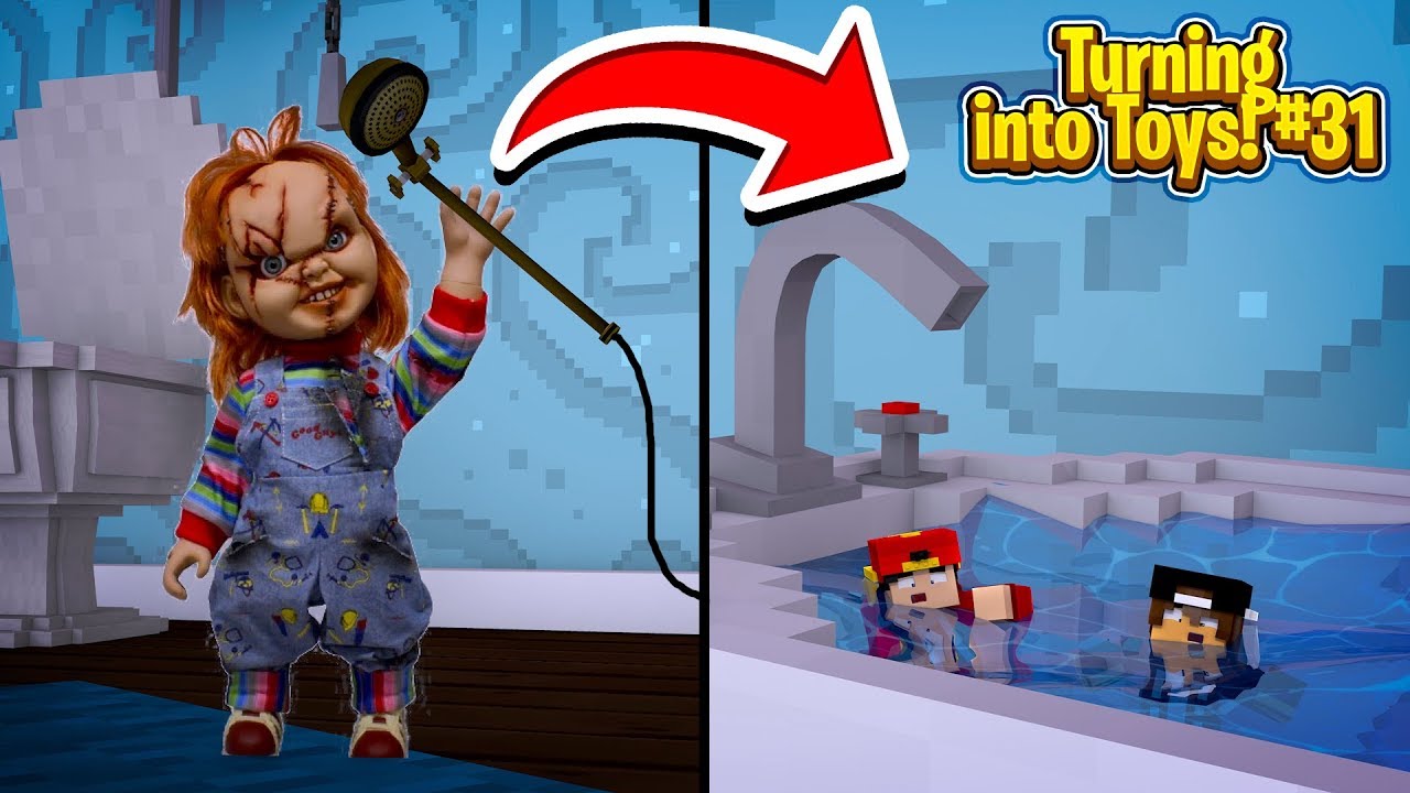 Minecraft Toys #31 - CHUCKY IS TRYING TO KILL ALL THE TOYS AGAIN ...