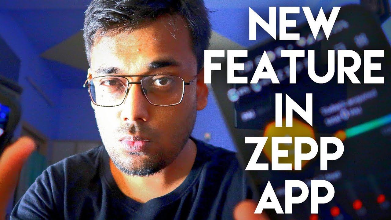 New Feature Added In Amazfit Zepp App - YouTube