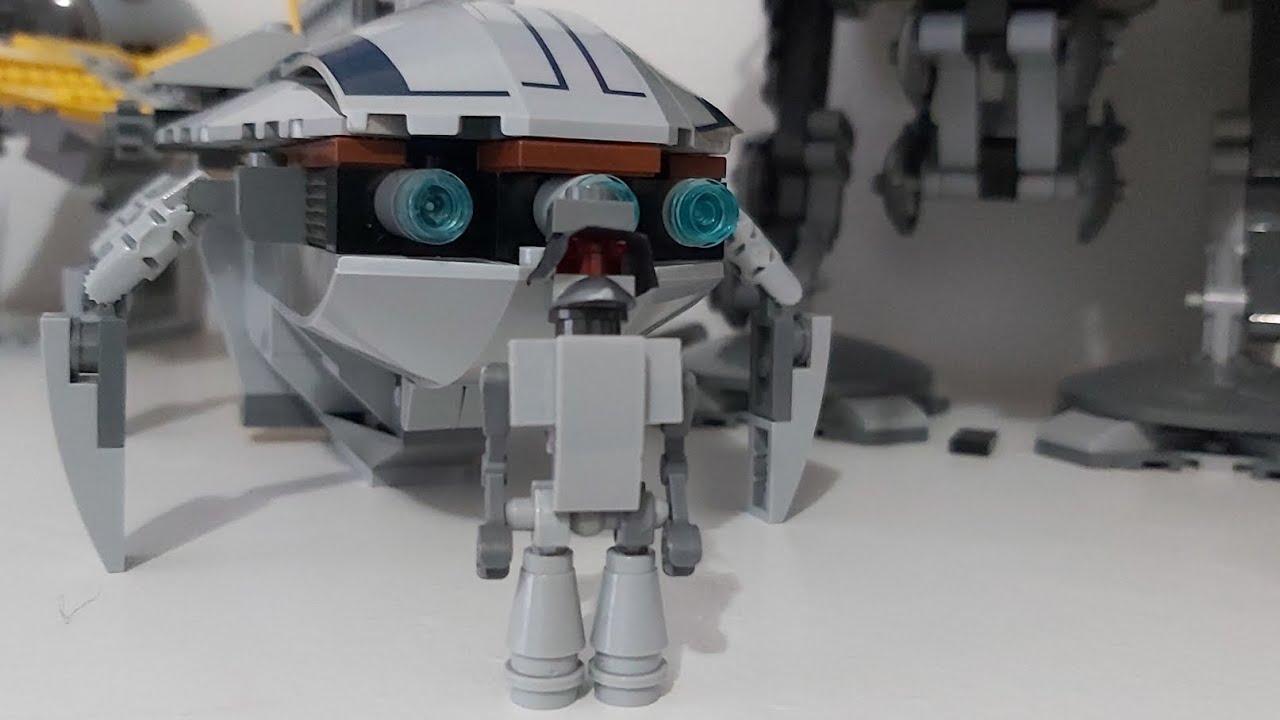 Lego Star Wars Tactical Droid TUTORIAL! - YouTube