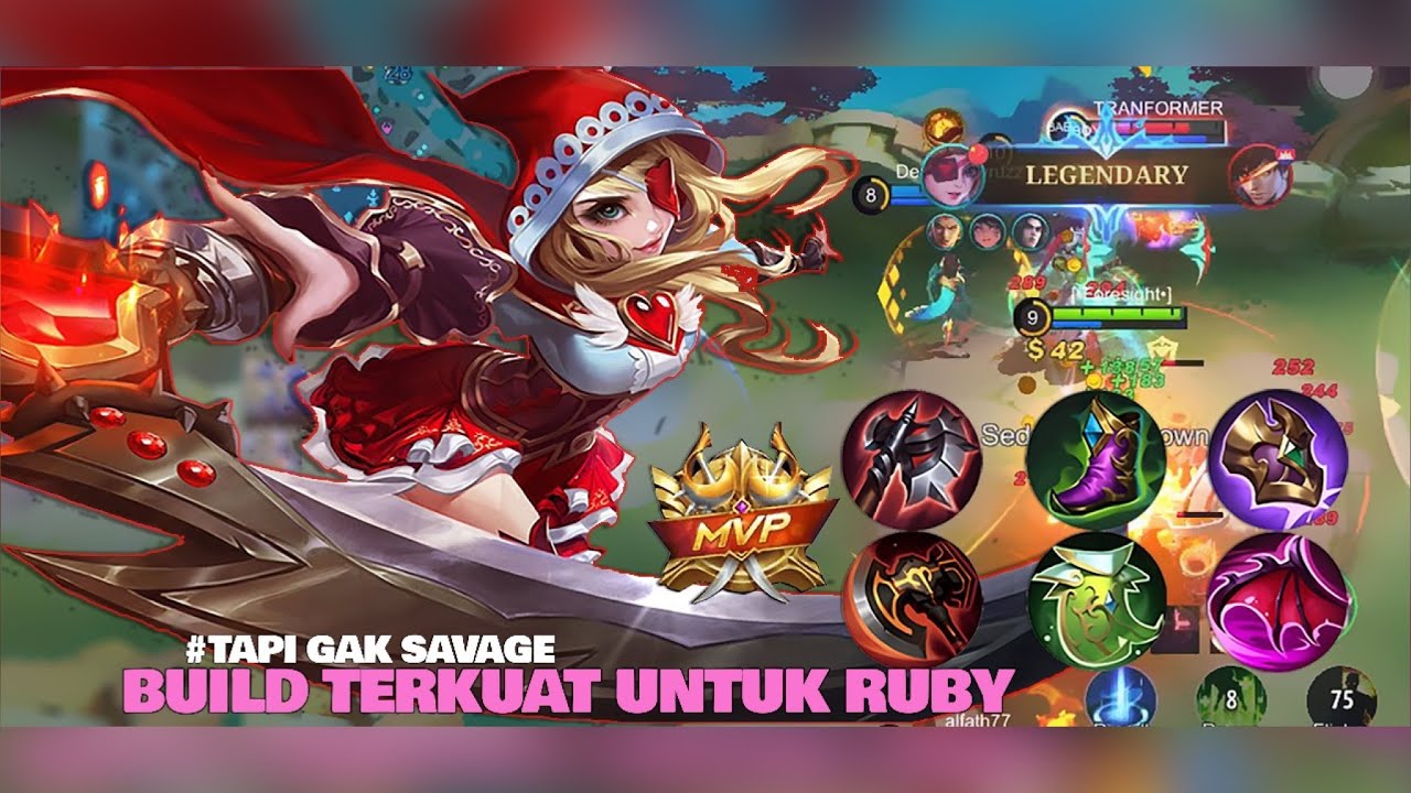 BUILD TERKUAT 2023 UNTUK RUBY !!!! BISA SAMPE SAVAGE GUYS 👍🏻 #esports #mobilelegends #buildmlbb ...