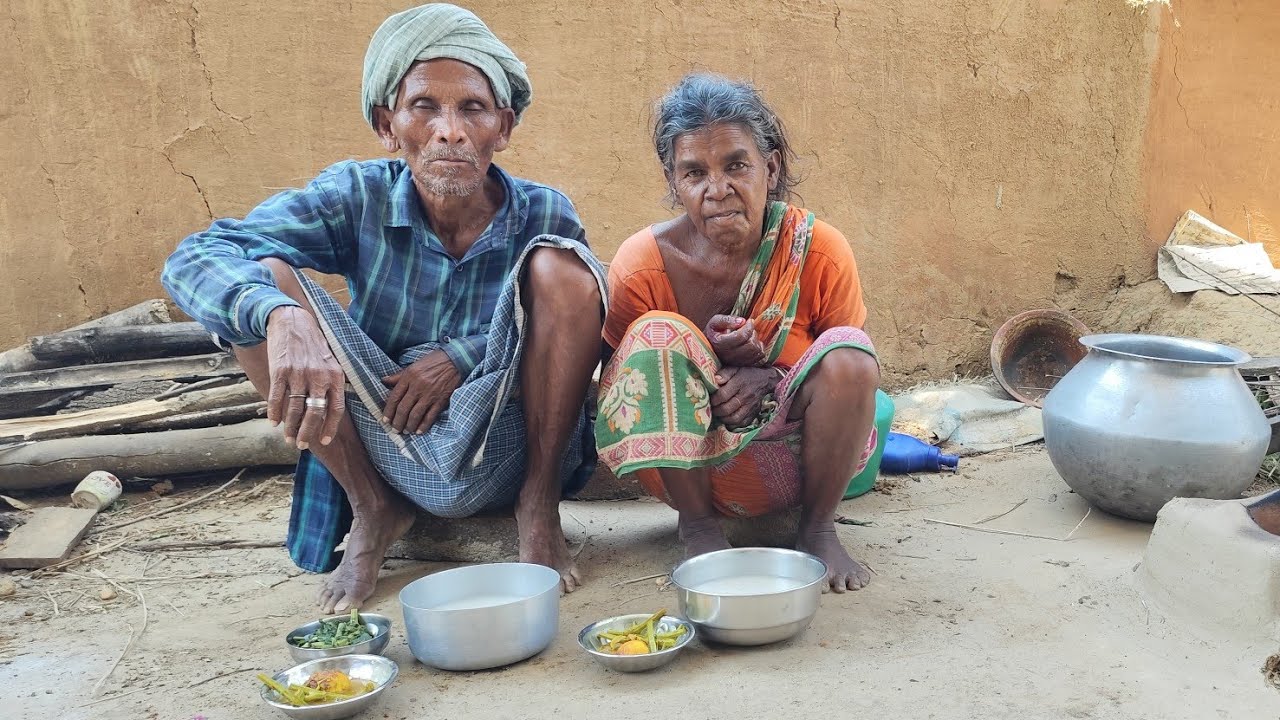 how to cook and what type food eating Indian poor people || typical ...