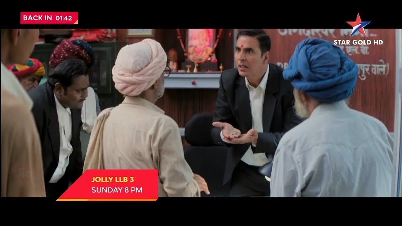 |Tv Par Pehli Baar| Jolly LLB 3 This Sunday 8Pm On Star Gold (New Promo ...