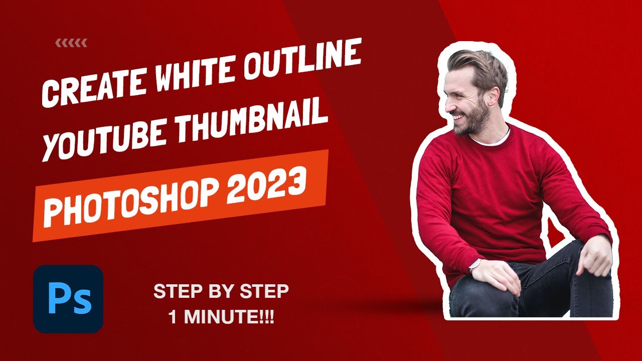 How To Create White Outline On Images Youtube Thumbnails Photoshop How To Create White Outline On Images Youtube Thumbnails Photoshop