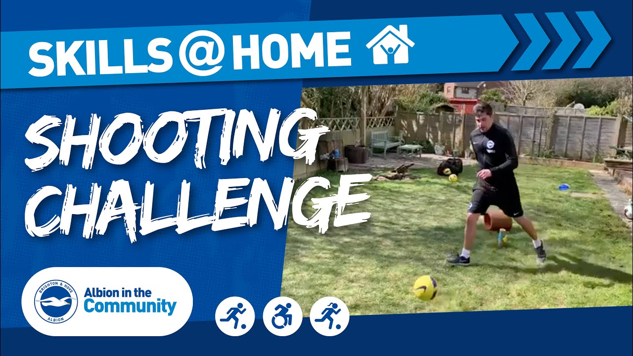 Skills @ Home: Shooting challenge - YouTube