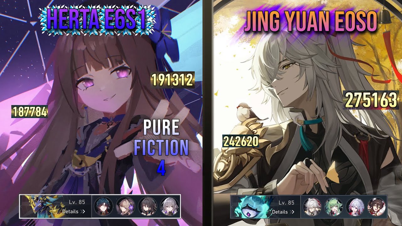 HSR: PF 4 - Herta & Jing Yuan - YouTube