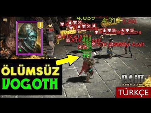 Ölmeyen TANK Vogoth Rehberi | RAID: Shadow Legends Türkçe