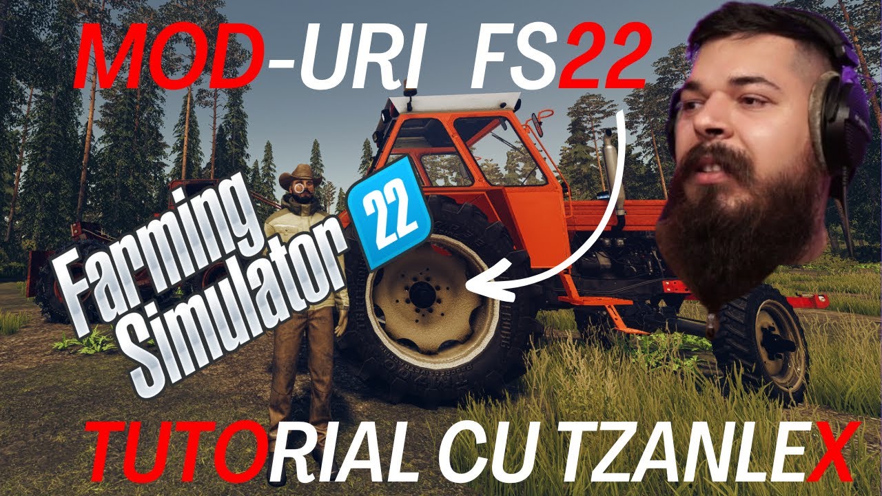 TUTORIAL MODS FS22 - cum sa intalezi orice mod pentru Farming Simulator ...