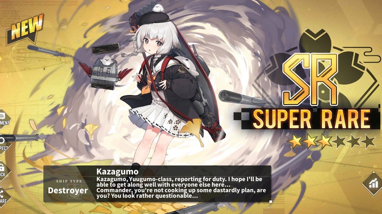 Azur Lane: Get IJN Kazagumo (Swirling Cherry Blossoms Rerun) 2021 Event ...