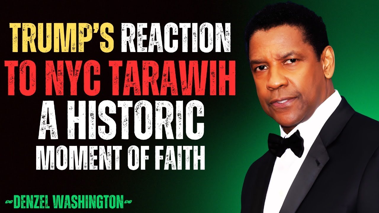 Trump’s Visit to NYC Tarawih – A Historic Night of Faith and Truth ...