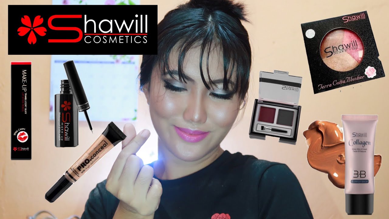 SHAWILL COSMETICS ONE BRAND MAKE UP + GIVEAWAY UPDATE | Sasay - YouTube