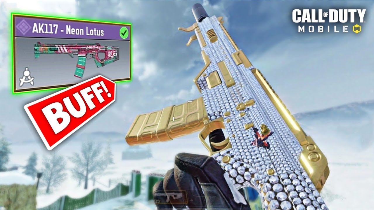 *New* AK117 Gunsmith with Fast ADS + No RECOIL Season 2 Cod Mobile ...