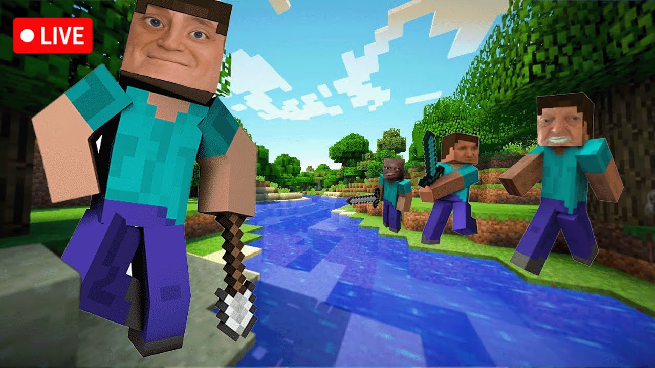 START OF THE MINECRAFT SERVER! w/The Boys - YouTube