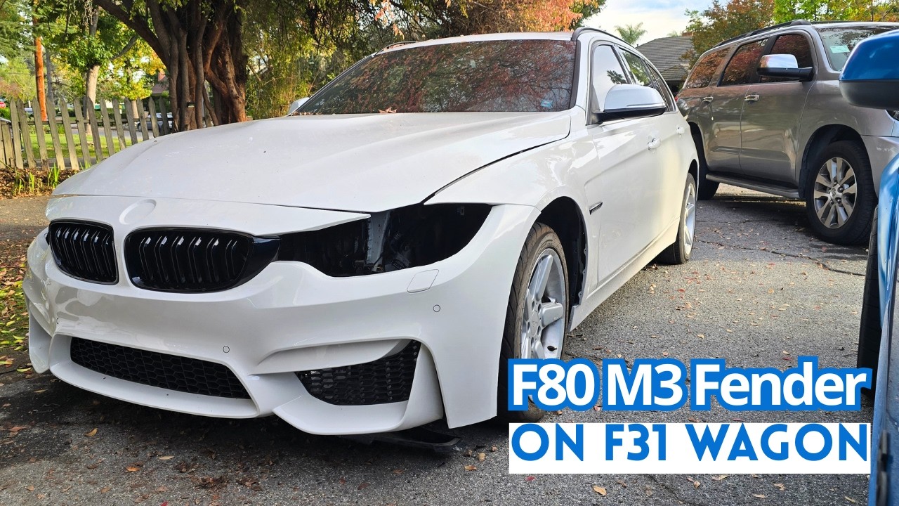 F80 M3 Front End Swap 80% complete! 【SAVE THE WAGON EP.7】 - YouTube