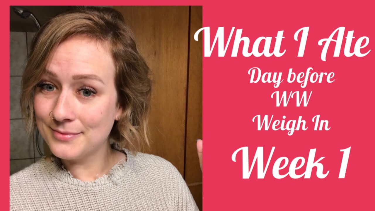 ‘Twas The Night Before Weigh In Day ... | What I Ate | WW Freestyle ...
