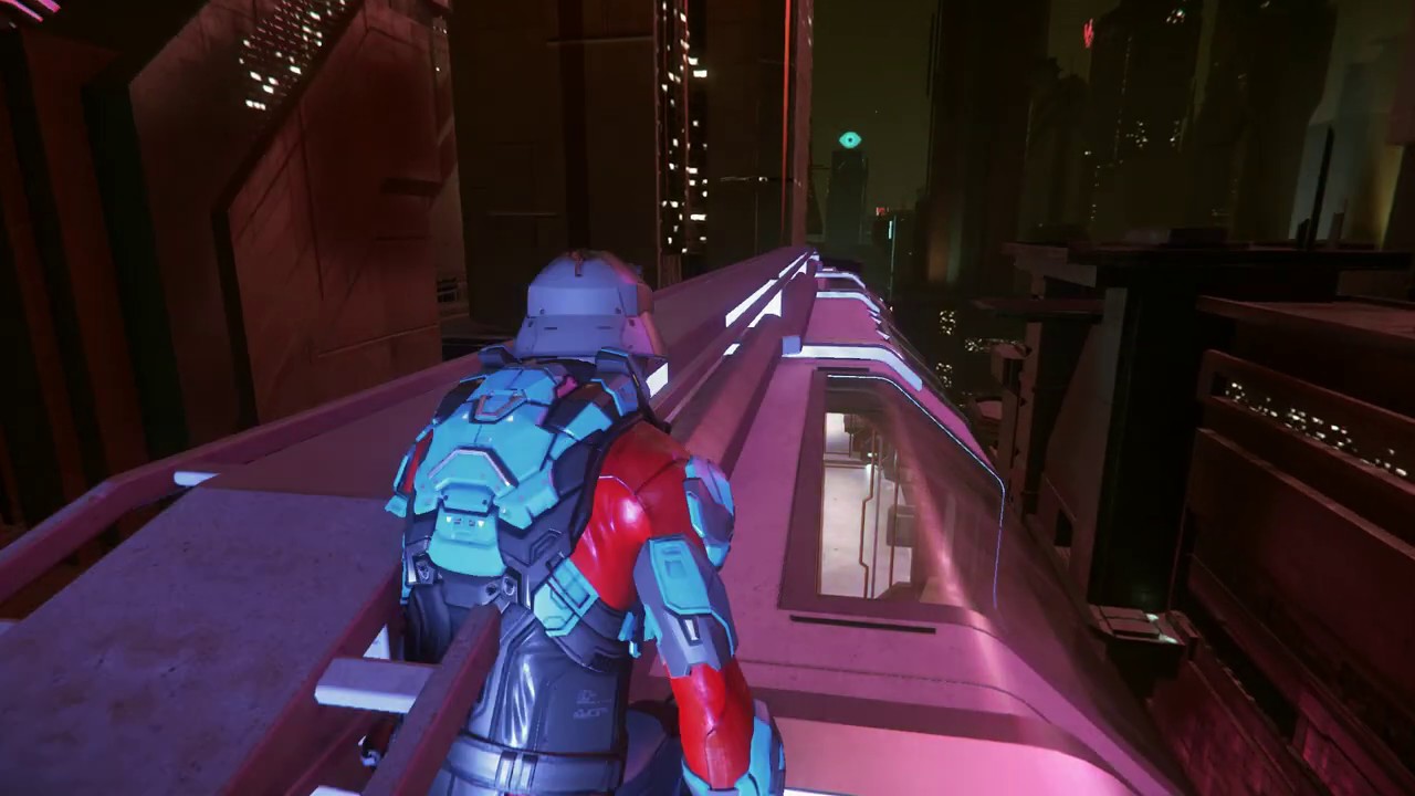 STAR CITIZEN TRAIN SURFING AT AREA 18 ARCCORP - YouTube