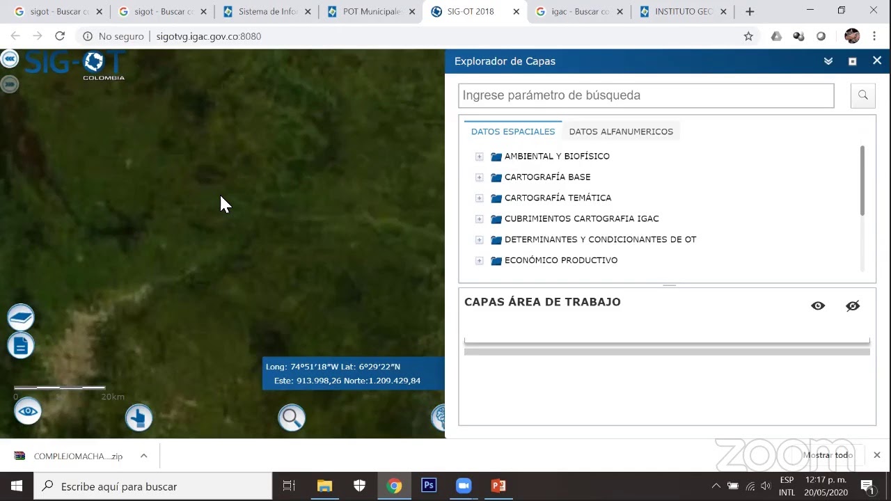 El Sigot como herramienta EN los procesos de planeación y ordenamiento ...
