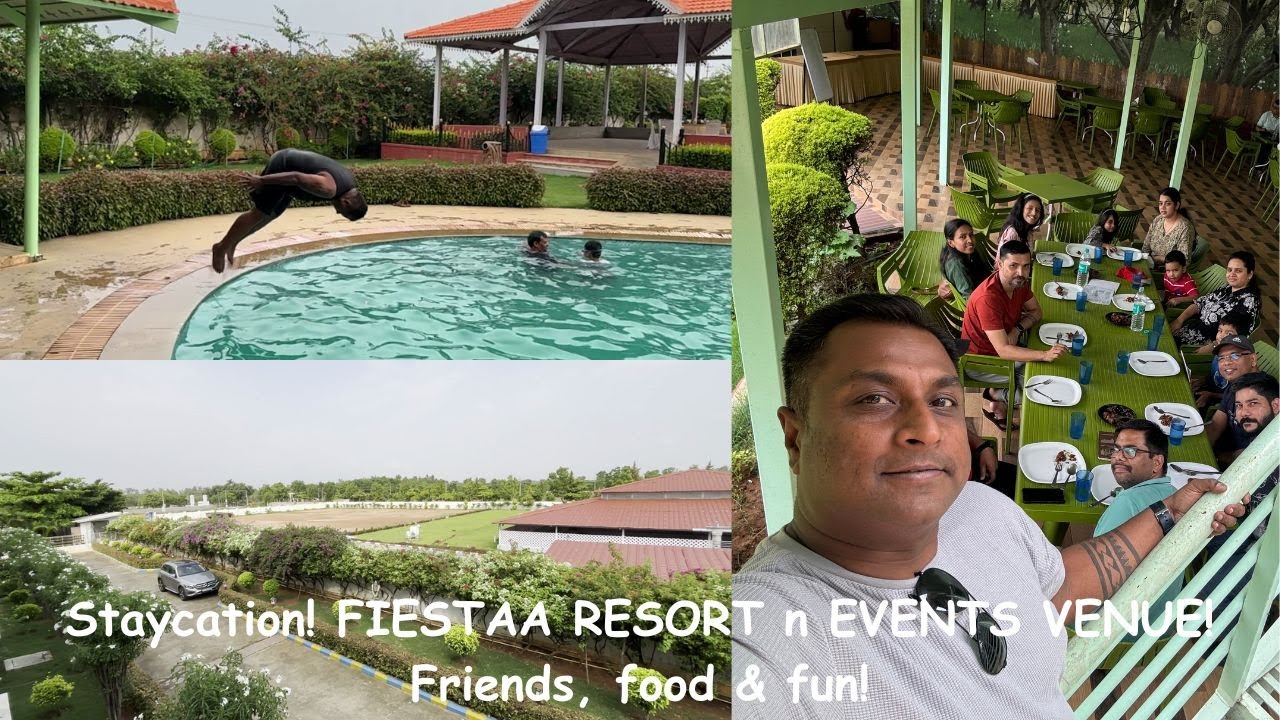 Staycation! FIESTAA RESORT n EVENTS VENUE! Friends, food & fun! - YouTube