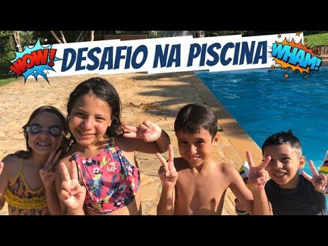 DESAFIO NA PISCINA | MANU SOARES - YouTube