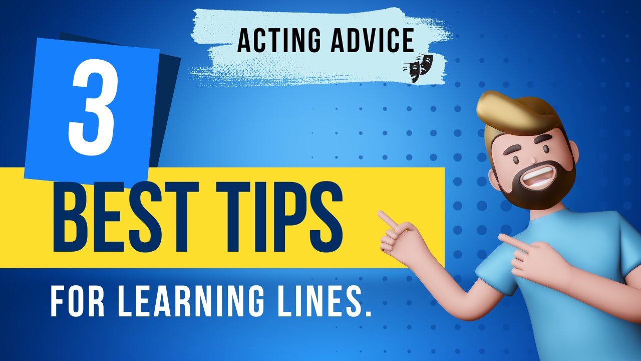 Acting advice: Learning lines in three simple steps. - YouTube