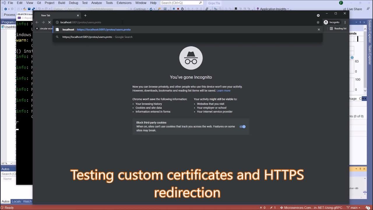9. Securing gRPC Endpoints in Your ASP.NET Core Application with SSL/TLS - YouTube