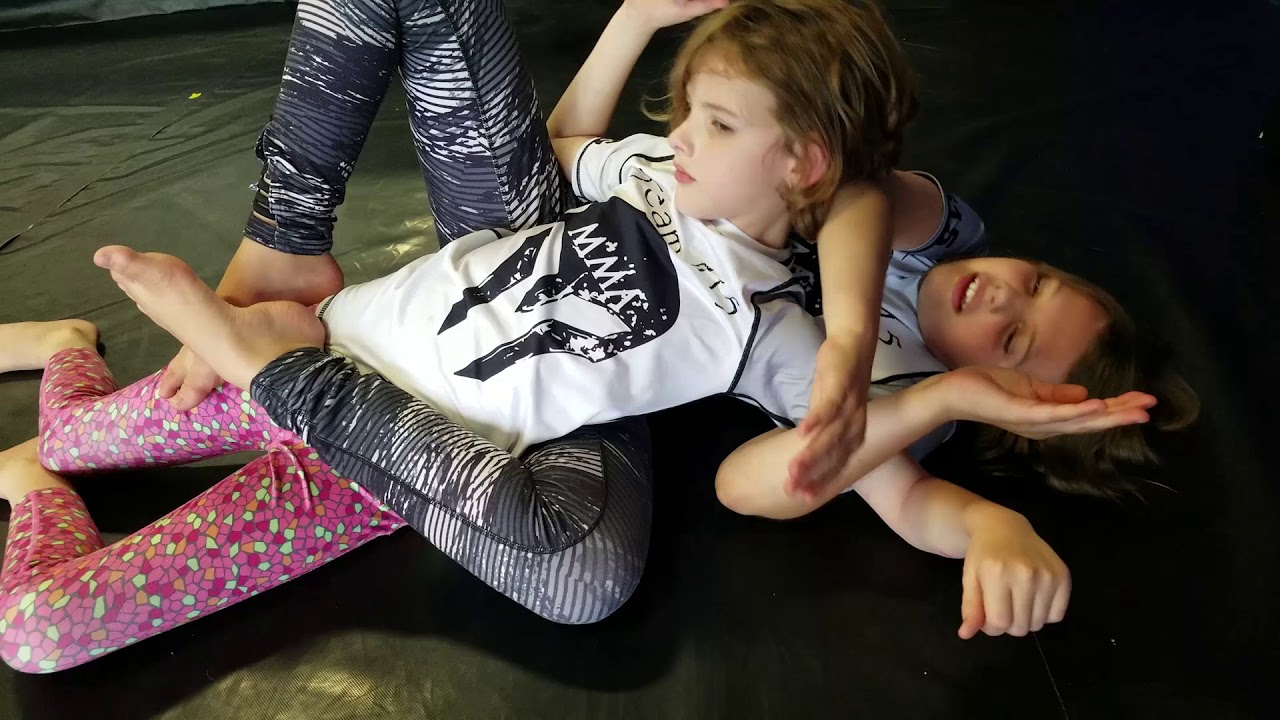 BJJ Girls - Kids Jiu Jitsu Techniques - Sneaky Arm Bar from the Back ...