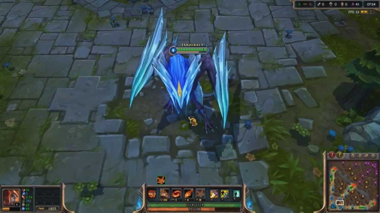League of legends-Ice drake shyvana skin spotlight - YouTube