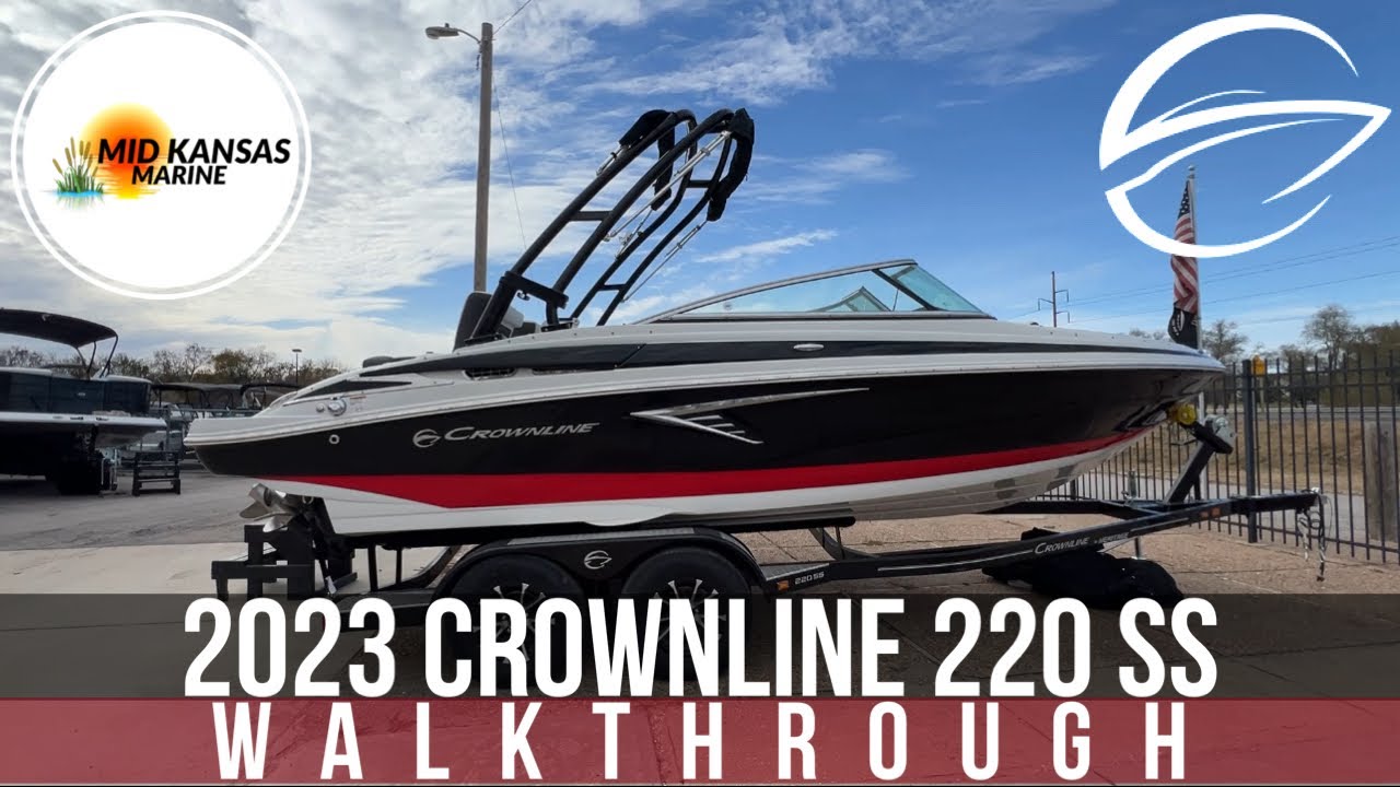2023 Crownline 220 SS Walkthrough - YouTube