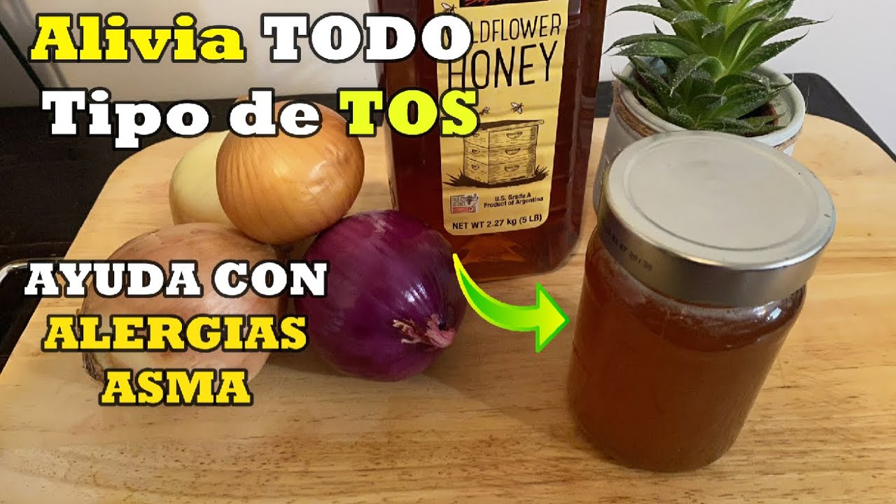 Jarabe Para Aliviar TOS SECA O CON FLEMAS, Ayuda Con ALERGIAS/ASMA ...