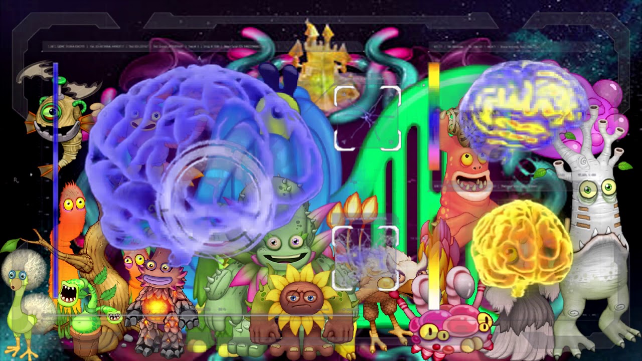 My Singing Monsters Psychic Haven (Fire Haven + Psychic Island Mashup ...