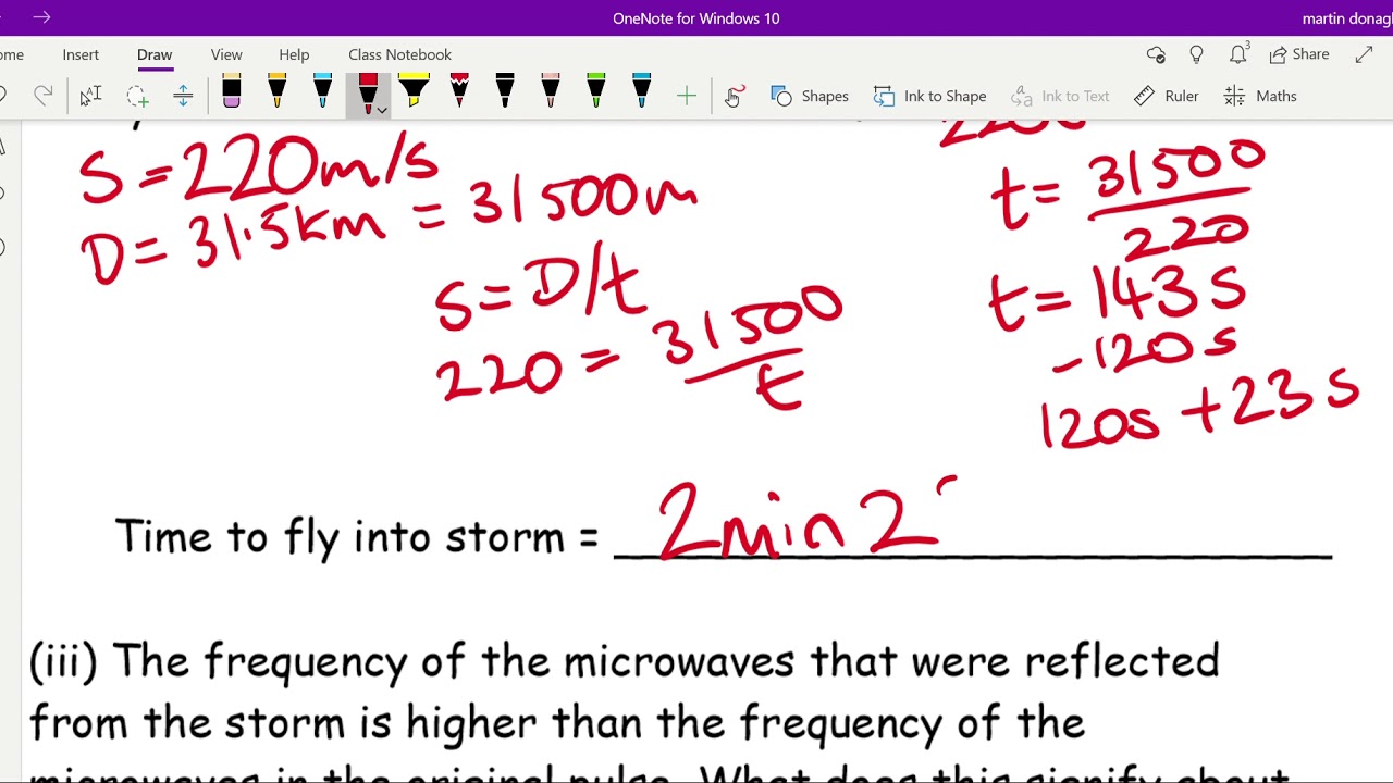 Radar questions - YouTube